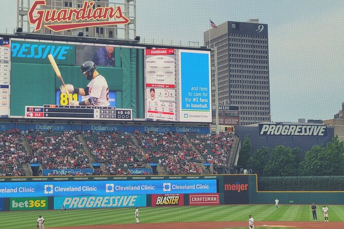 Cleveland Guardians Baseball Game Ticket at Progressive Field - Why You Should Consider This Experience