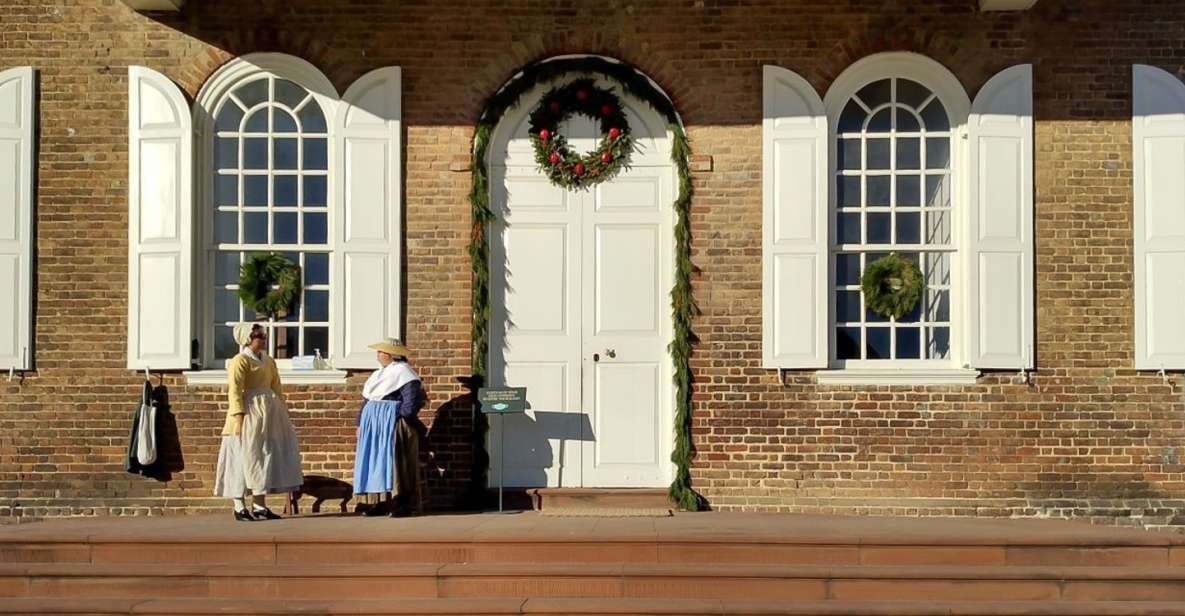 Colonial Williamsburg: Christmas Walking Tour - The Value of the Experience