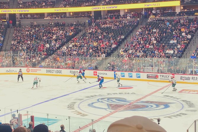 Colorado Avalanche Ice Hockey Game Ticket at Ball Arena - What’s Included in Your Ticket