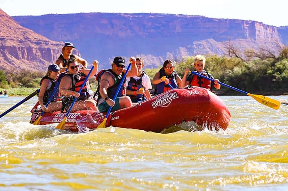 Colorado River : Morning Half-Day Colorado River Rafting - An Overview of the Colorado River Half-Day Rafting Tour