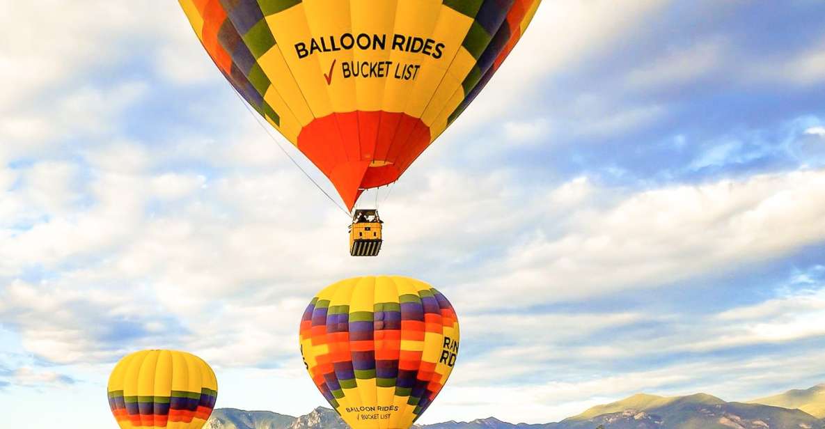 Colorado Springs: Sunrise Hot Air Balloon Flight - The Value of This Experience