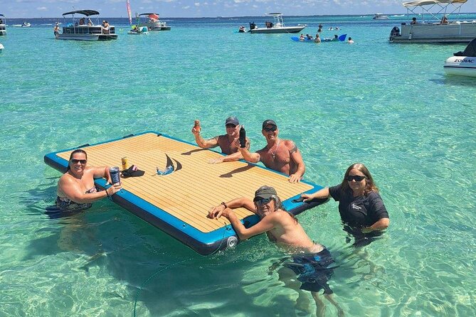 Crab Island Boat Tour  Half Day in Destin - What to Expect on the Crab Island Boat Tour