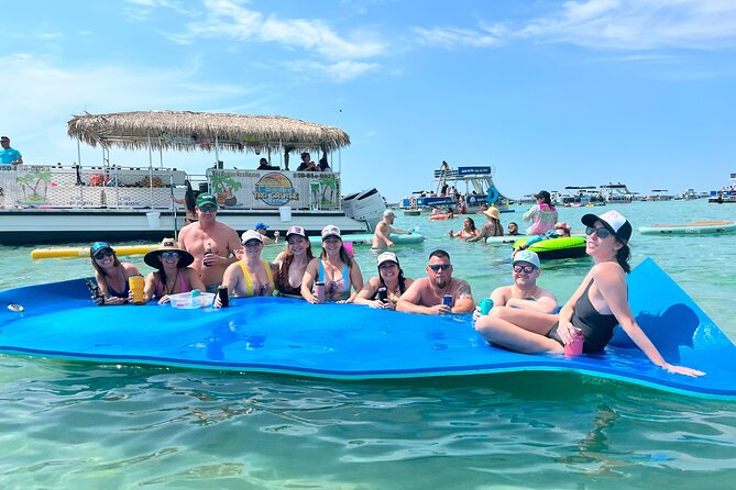Crab Island Boat Tour  Half Day in Destin - The Breakdown of the Itinerary