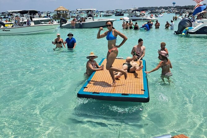 Crab Island Boat Tour  Half Day in Destin - FAQ