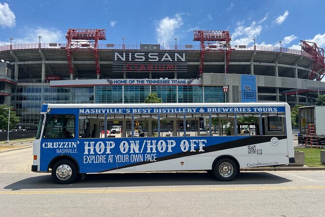 Cruzzin' Nashville Hop-On Hop-Off Distillery Tour - The Itinerary in Detail