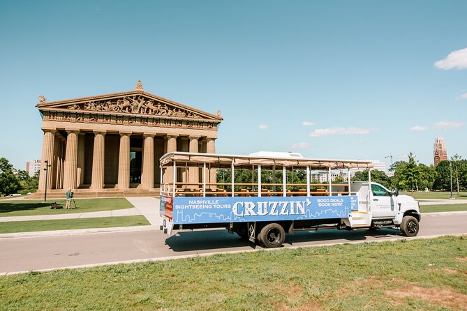 Cruzzin' Nashville Narrated Sightseeing Tour by Open-Air Vehicle - FAQs