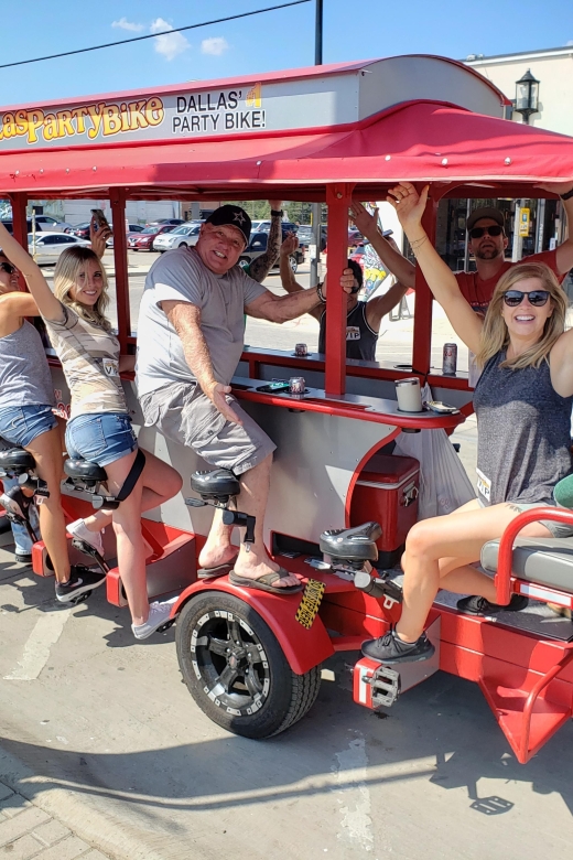 Dallas Party Bike Private Group Rental in Deep Ellum - What makes this tour special?