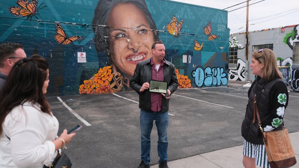 Dark Side of Denver  RiNos True Crime and Murals Tour - Stops for Snacks and Drinks