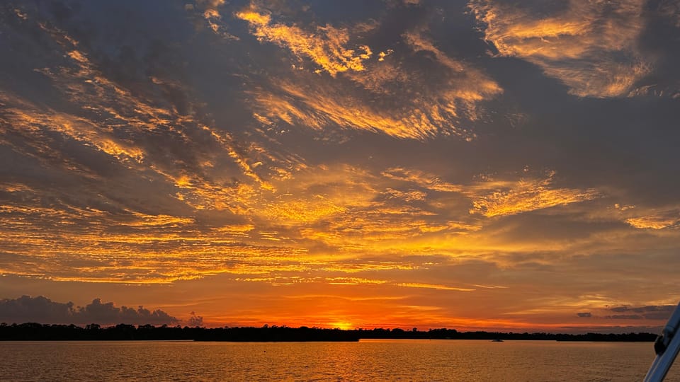 Daytona Beach: Small Group Champagne Sunset Cruise - Key Points
