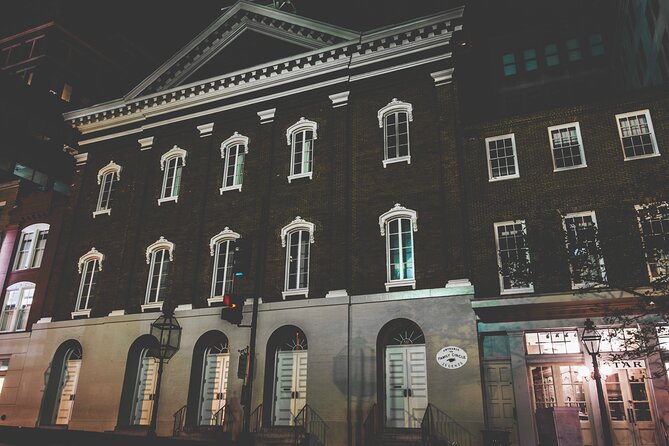 DC Ghosts Ultimate Dead of Night Haunted Ghost Tour - The Hidden Corners: Lockkeeper’s House and Haupt Fountains