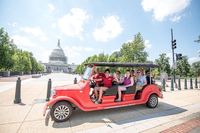 DC Monuments and Capitol Hill Tour by Electric Cart - Detailed Breakdown of the Itinerary