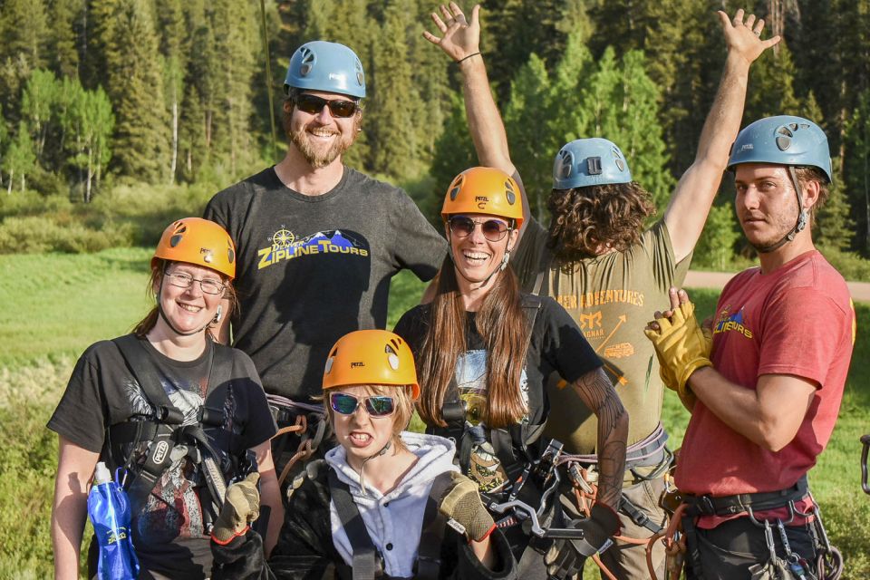 Denver: 6-Zipline Rocky Mountains Adventure Tour - Key Points