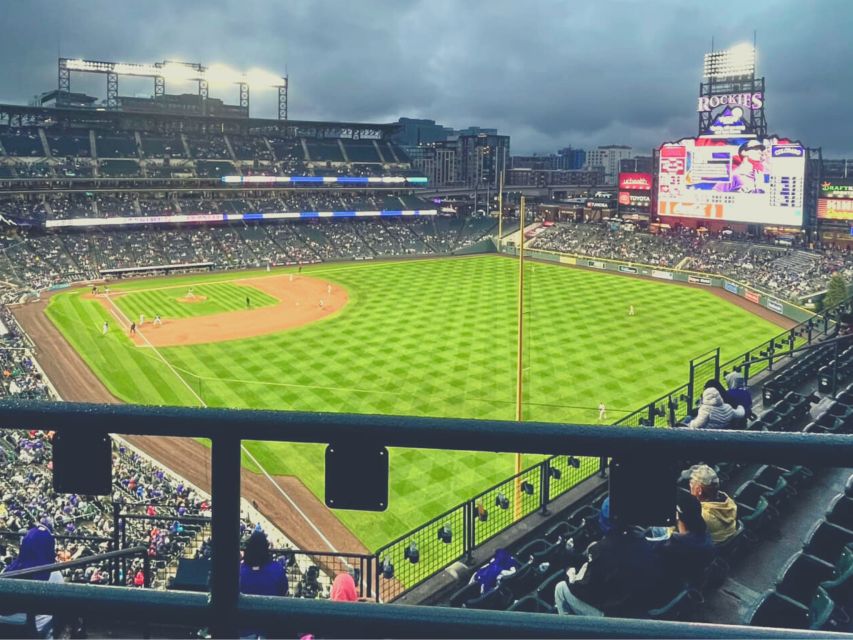 Denver: Colorado Rockies Baseball Game Ticket at Coors Field - The Stadium and Seating: What You Can Expect