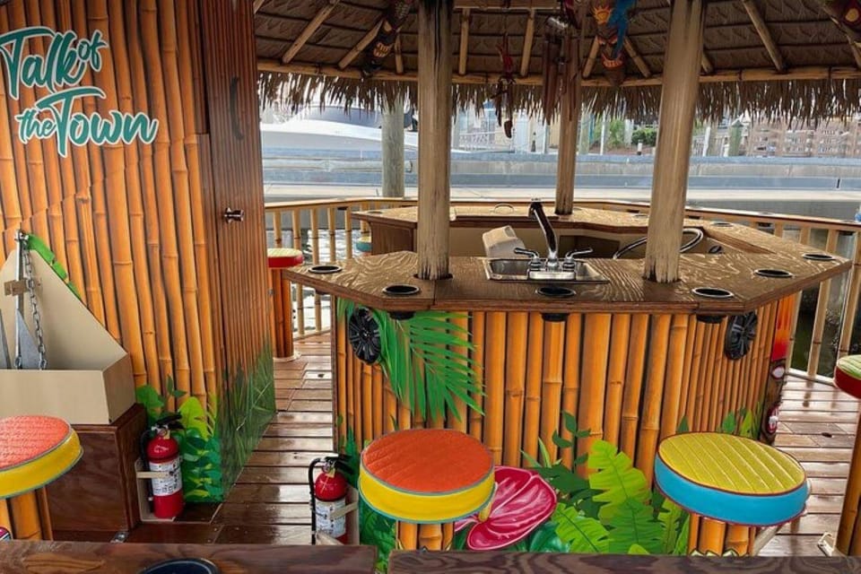 Destin: Crab Island Tiki Sandbar : Tailfins Tikis - Who Will Love This Tour?