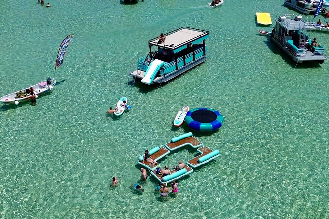 Destin: Luxury Crab Island Pontoon Charter w/ Restroom (Up to 18) - An In-Depth Look at the Experience