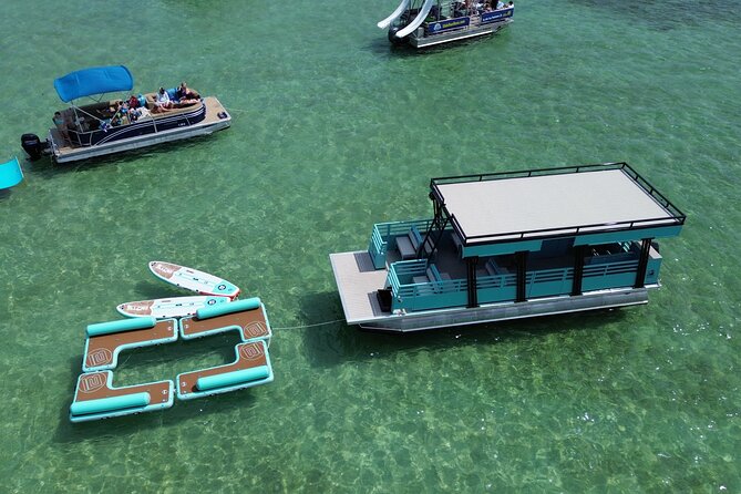 Destin: Luxury Crab Island Pontoon Charter w/ Restroom (Up to 18) - Frequently Asked Questions