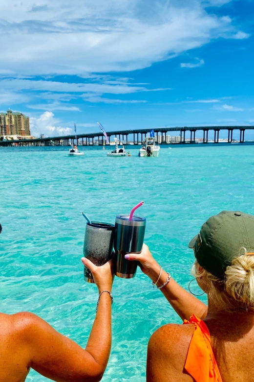 Destin: Private Charter to Crab Island with Dolphin Sighting - Key Points