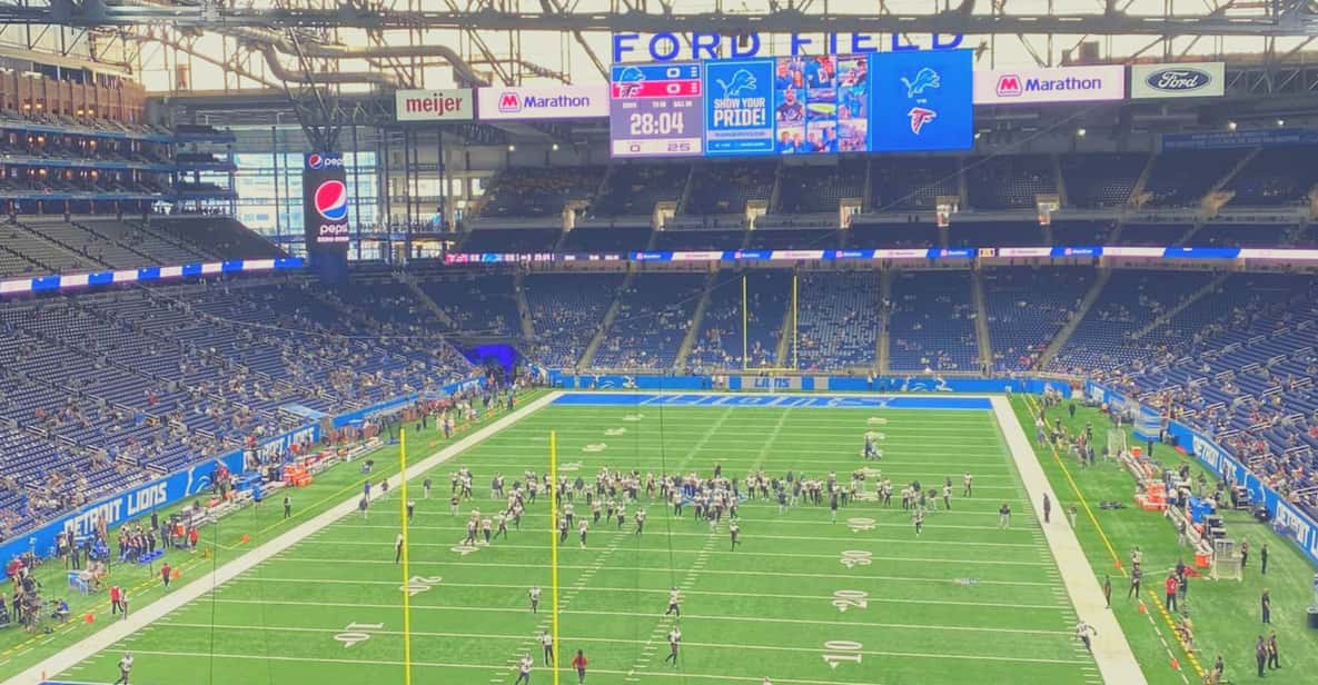 Detroit: Detroit Lions Football Game at Ford Field - Why This Tour Is a Smart Choice