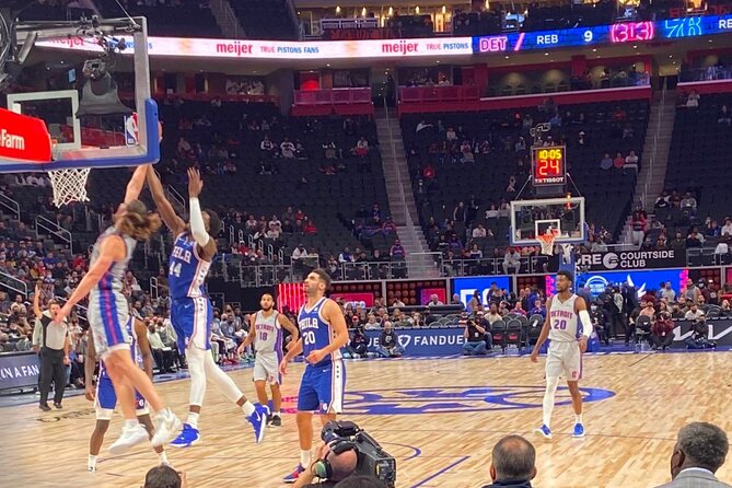 Detroit Pistons Basketball Game Ticket at Little Caesars Arena - A Practical Guide to the Pistons Game Tour