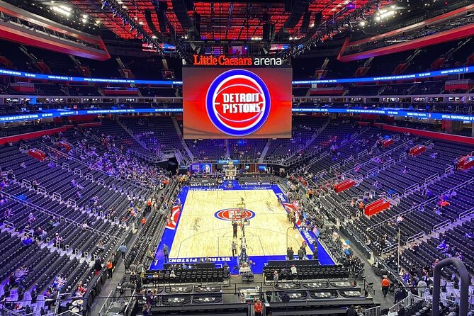 Detroit Pistons Basketball Game Ticket at Little Caesars Arena - The Sum Up