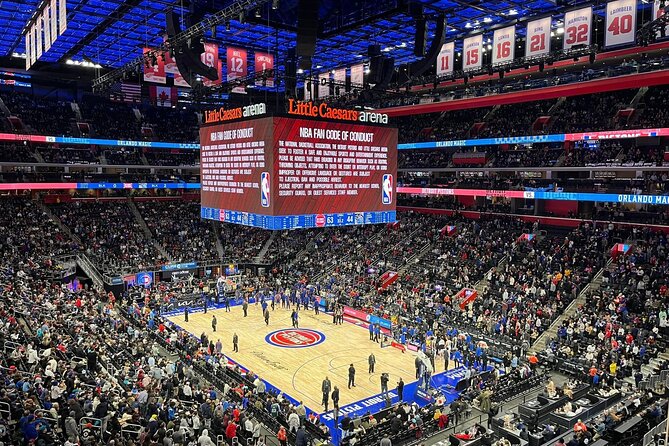 Detroit Pistons Basketball Game Ticket at Little Caesars Arena - FAQ
