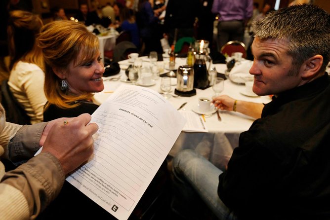Dinner Detective True Crime Murder Mystery Show - St. Louis, MO - The Pros and Cons of the Dinner Detective Experience