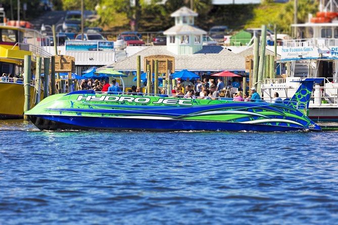 Dolphin & Sunset Cruises in Destin FL aboard the Hydrojet - Deep Dive into the Details