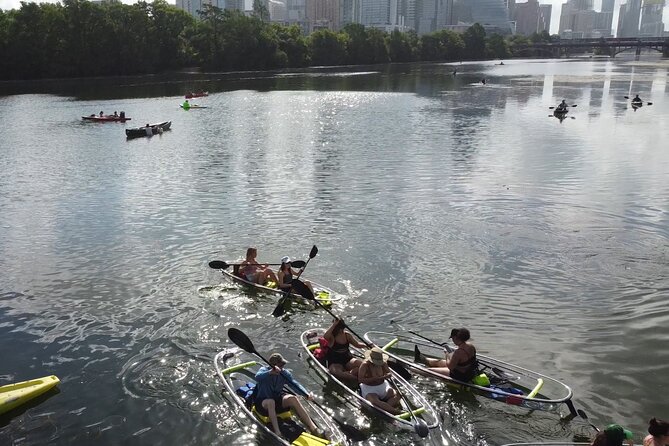 Downtown Austin Skyline Clear Kayak Tour at Lady Bird Lake - An Overview of the Experience