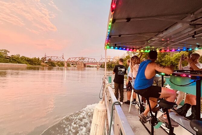 Downtown Nashville Pedal Pontoon Boat Cruise with Captain - The Details: Group Size, Duration, and Logistics