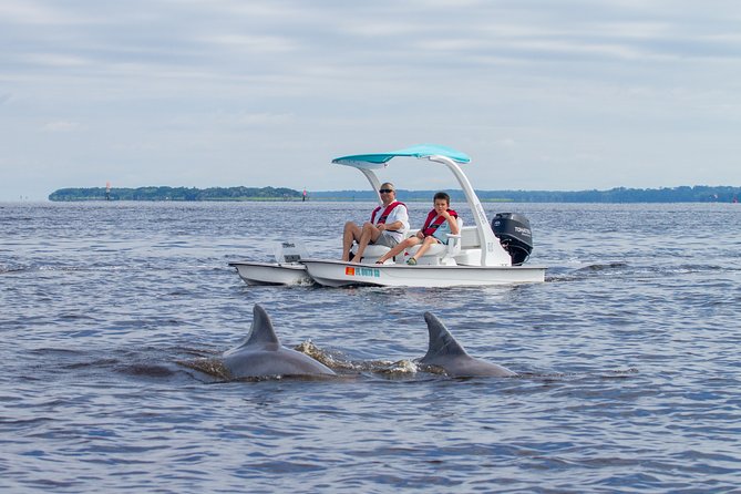 Drive your Own 2 Seat Fun Go Cat Boat on Marco Island - Exploring the Islands and Wildlife