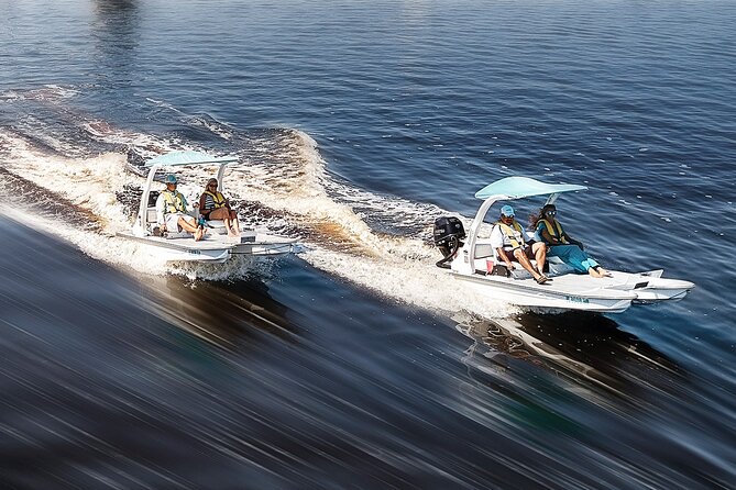 Drive your Own 2 Seat Fun Go Cat Boat on Marco Island - The Experience in Detail