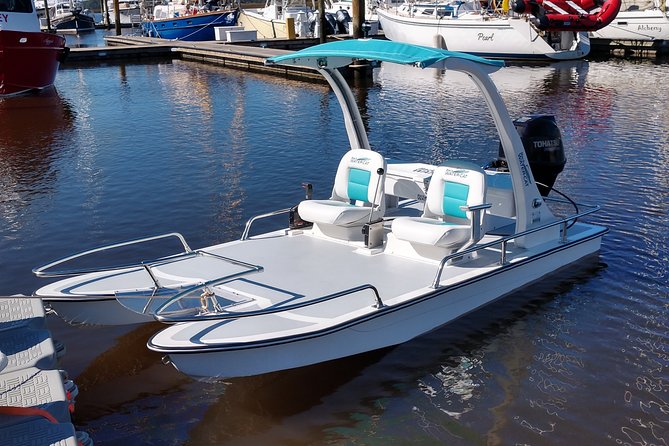 Drive your Own 2 Seat Fun Go Cat Boat on Marco Island - FAQ