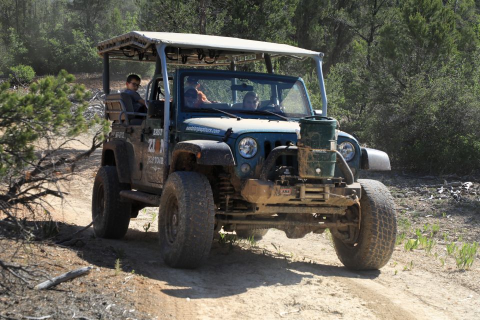 East Zion: Brushy Cove Jeep Adventure - FAQs