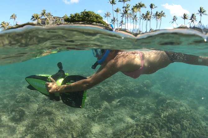 Eco Sea Scooter Guided Beach Tour From The Famous Kapalua Bay - Detailed Breakdown of the Itinerary