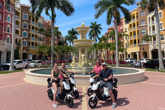 Electric Moped Tour of Naples Florida Family Fun and Easy To Ride - The Experience Itself: How It Feels to Ride