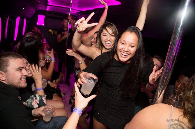 Epic Nightclub Crawl with Party Bus Ride & Free Drinks - Practical Details