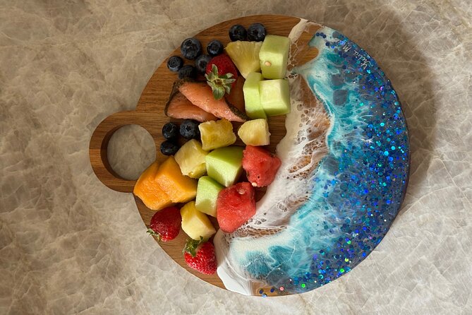Epoxy Resin Cheese Board Art Class - Final Thoughts