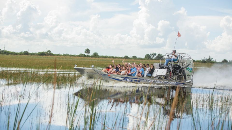 Everglades: Sawgrass Park Airboat Adventure Package - What To Expect from This Tour