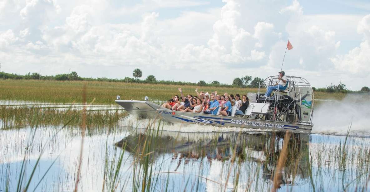 Everglades: Sawgrass Park Airboat Adventure Package - Authentic Experiences from Reviews