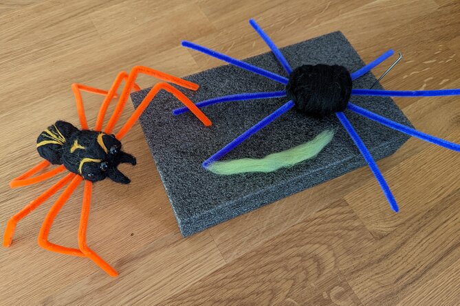 Felted Halloween Spider Art Class in Estes Park - Key Points