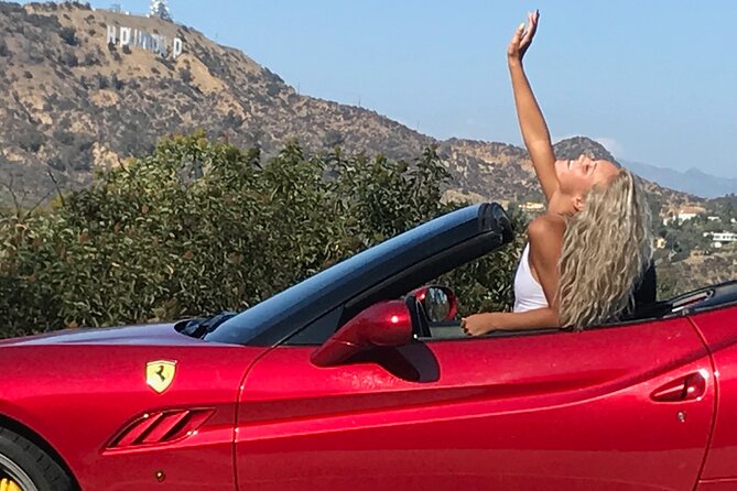 Ferrari "California T" Private Tour to Hollywood Sign View Point - Authentic Insights from Reviews