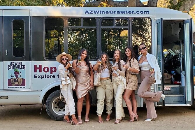 Five Star AZ Wine Crawler Tour 4- 12 PPL - The Value of the Experience
