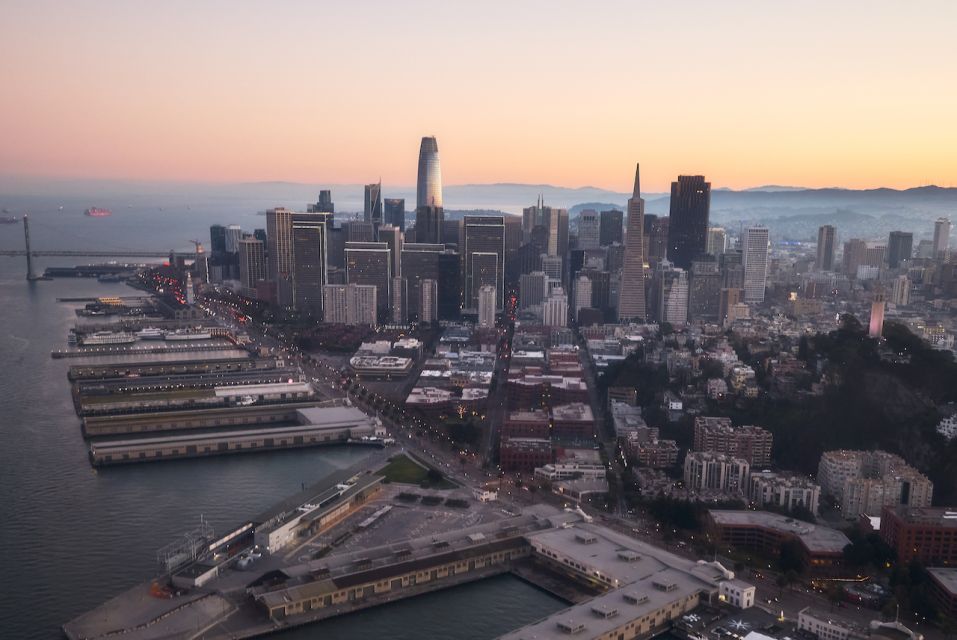 Flight over San Francisco Night Tour - Key Points