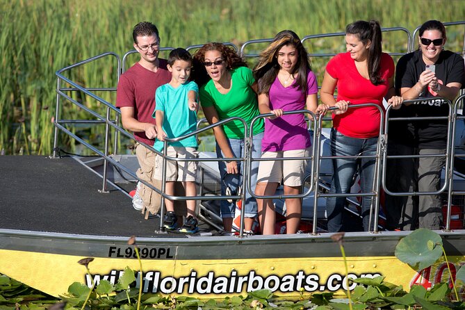 Florida Everglades Airboat Tour and Wild Florida Admission with Optional Lunch - FAQs