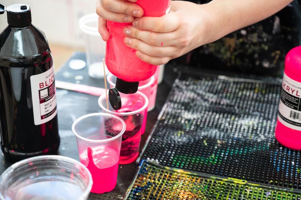 Fluid Art Private Experience - Key Points
