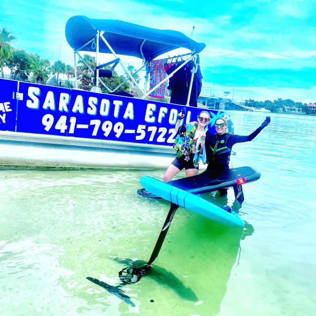Fly Above Water, eFoil Adventure in Sarasota - Key Points  