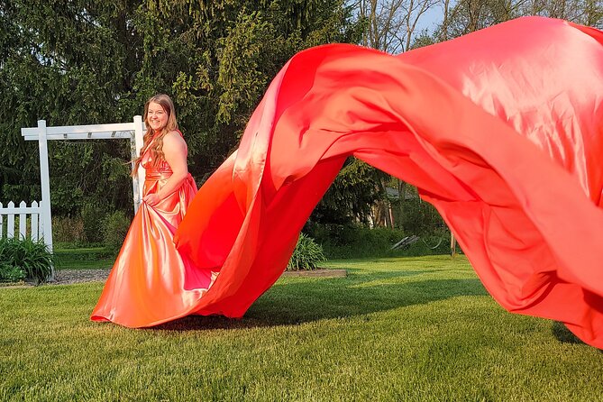 Flying Dress Photo Shoot in Madison WI - FAQ