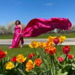 Flying Dress Photo Shoot in Traverse City - The Scenic & Social Appeal