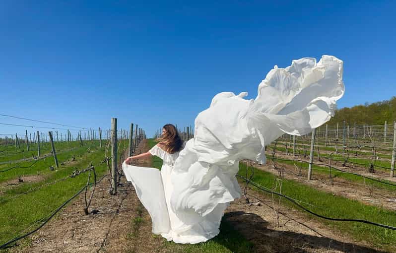 Flying Dress Photo Shoot Traverse City & Surrounding Areas - Timing & Practicalities