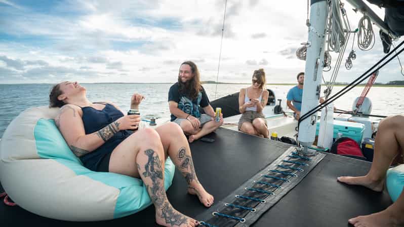 Folly Beach: Private Daytime or Sunset Sail, cooler provided - Key Points